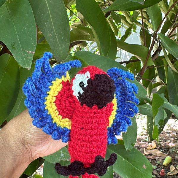 Macaw Amigurumi Pattern - Parrot Crochet Pattern - Etsy