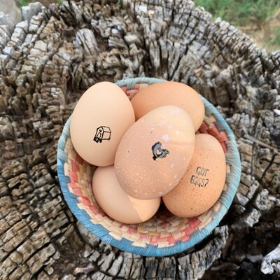 EGG STAMP the Original Chicken Heart Backyard Chickens Chicken Coop ...