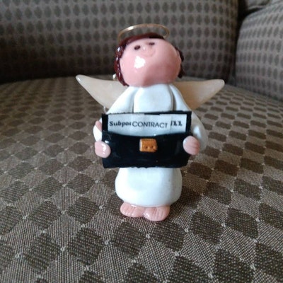 PERSONALIZED, CUSTOM, Clay Angel, Hair Stylist Angel, Hair Dresser ...