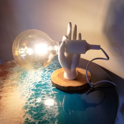 Illuminated Mannequin Table Lamp Female - Etsy