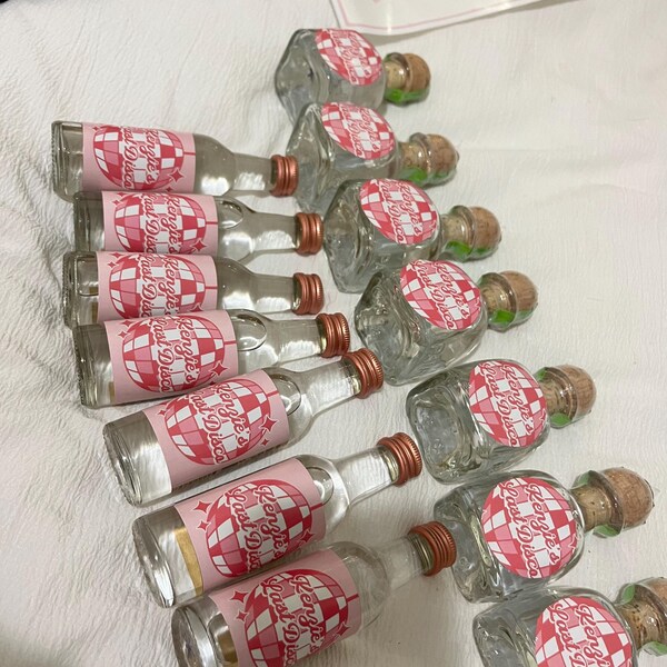 Last Disco Mini Shot Labels, Last Disco Bachelorette Shot Bottle Labels ...