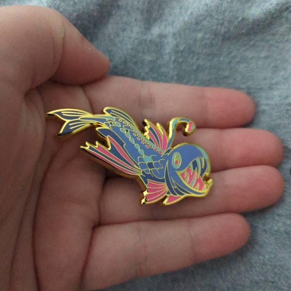 Deep Sea Creature Enamel Pins - 20 Designs! GLOWS IN DARK! - Etsy