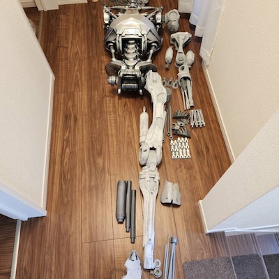 Genisys Terminator T800 Endoskeletton 1:1 Lifesize STL File Printable ...