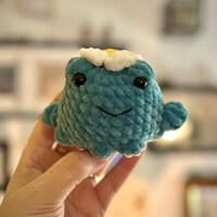 No Sew Frog Crochet Pattern, No Sew Amigurumi, Crochet Plushie Pattern ...
