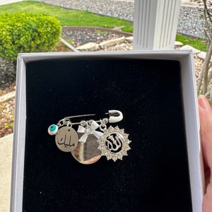 Silver Car Mirror Ayatul Kursi, Allah, 4qul Charm, Protection, New ...