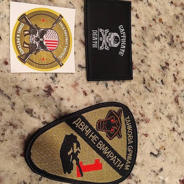 100031 Custom Morale Patch, Military Patch, Army Patch, US Military ...