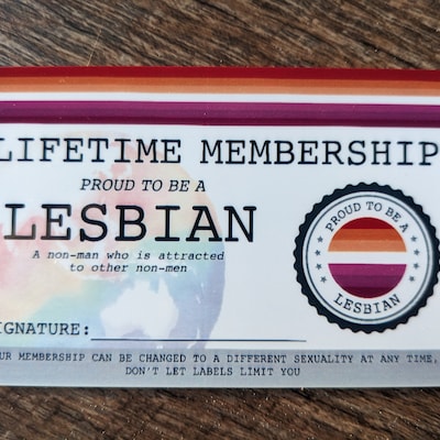 Custom LGBTQAI and Other Membership Cards Add You Own Photo ...
