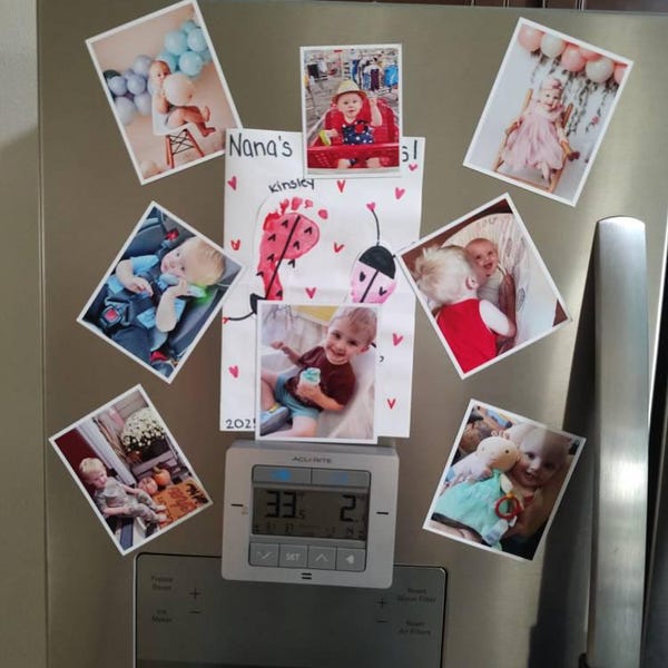 Button Magnets Family Day Gift Square Strong Magnets Welcome Favor ...