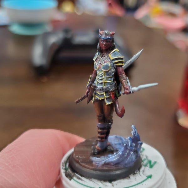 The Enforcer Monster Miniature Undead Miniature | 32mm Scale 50mm Base ...