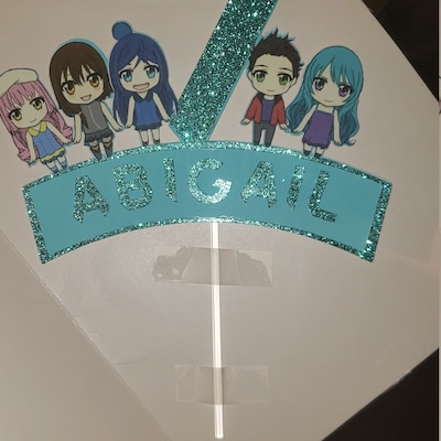 Itsfunneh and Krew Theme, Funneh and Krew Cake Topper Personalized - Etsy