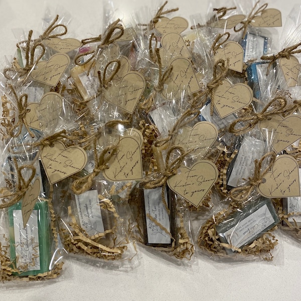 Handmade Soap, Mini Soap Bars, Sample Soaps, Small Soap Favors, Bridal ...