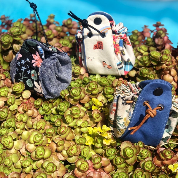 Pattern; Dumpling Drawstring Purse/bag/tutorials/pdf/patterns ...