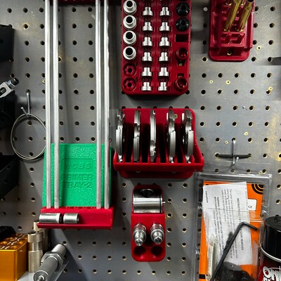 8 Shell Plate and Locator Pin Holder for Dillon 550 Reloading Machine ...