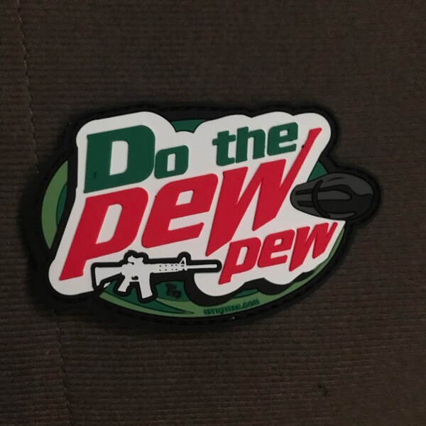 PVC Do the Pew Pew 2A Tactical Morale Patch - Etsy