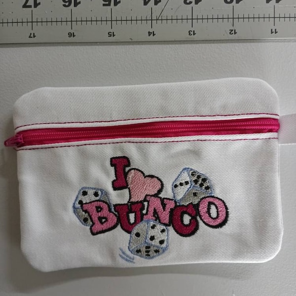 It's Bunco Time - Machine Embroidery Design, Bunco Game Embroidery ...