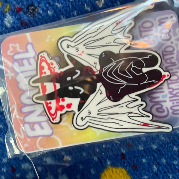 Gore Angel Enamel Pins! 2in - Etsy