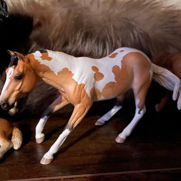 Collecta Horse Modelhorse Repaint Repainted Valentine Special Schleich ...