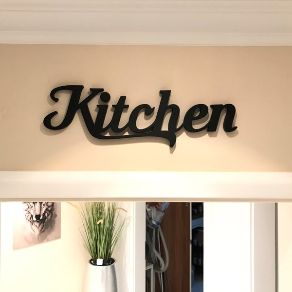 Wooden Kitchen Sign, Restaurant Signs, Kitchen Wall Decor - Etsy