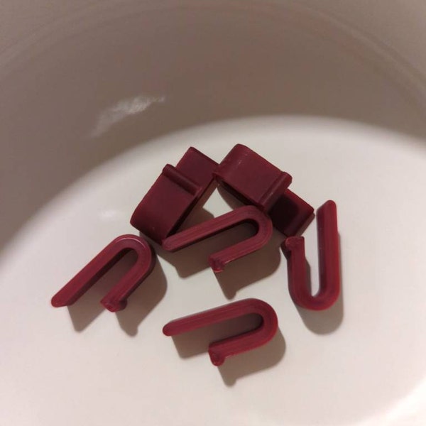 Dutch Oven Lid Protector Clips Set of 6 Made to Fit LE CREUSET STAUB ...