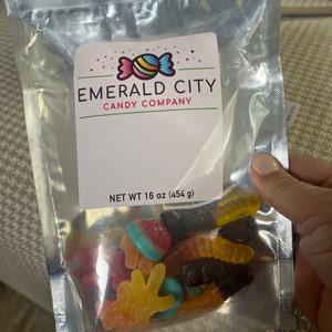 Large UNDER the SEA Mix: 16oz. Gummy Mix With Ocean Creatures and ...