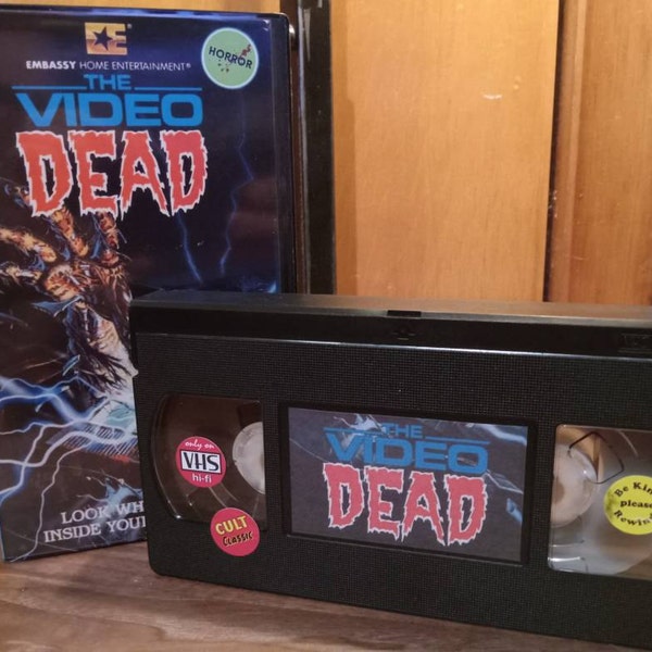 Retro Genre VHS | DVD Sticker Sheets! 1 Sheet of Thirty-five (35) 3/4 ...