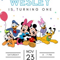 Editable Mario Peach Luigi Trio Birthday Invitation Party Announcement ...