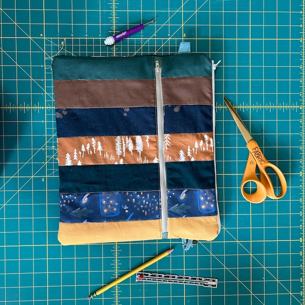 Basic Pouch PDF Pattern, Beginner Bag Sewing Pattern, Zipper Pouch, Bag ...