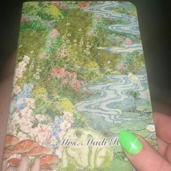 Frog in the Pond Kindle Case Custom for Paperwhite 1/2/3/4, Kindle 2019 ...