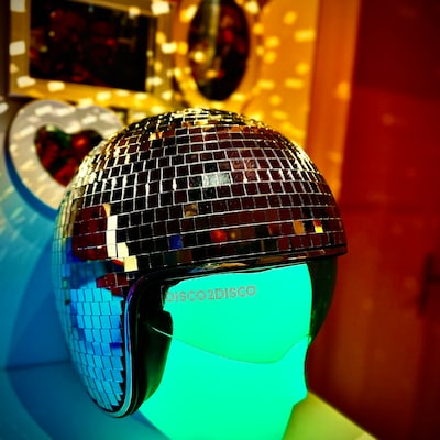 Masquerade Festival Disco Ball Face Mask. QUICK DELIVERY - Etsy