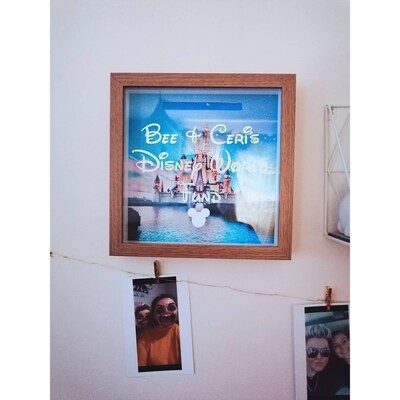 Beautiful Scrabble Word Art Photo Frame up to 20 Names - Etsy