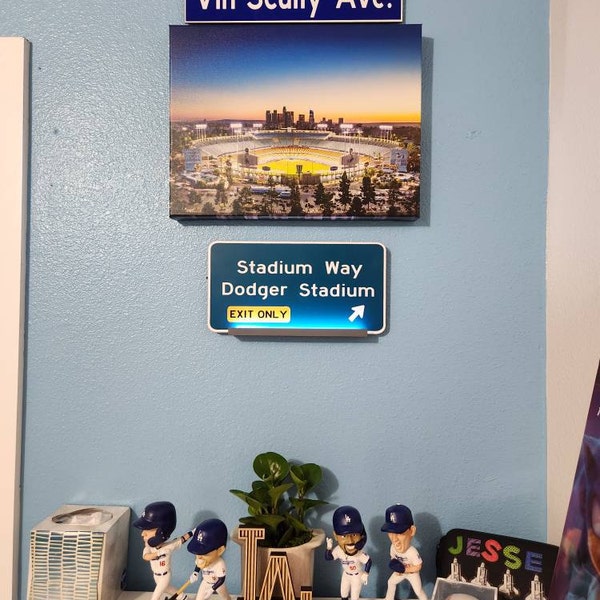 Dodger Stadium Exit Sign - Etsy