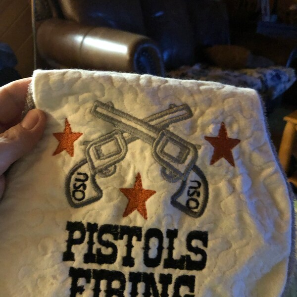 Pistols Firing Embroidery Design, Pistols Embroidery Design, Pistol ...