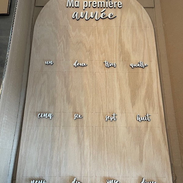 Wooden Wall Decoration ''once Upon a Time ...'' for Children's or Baby ...