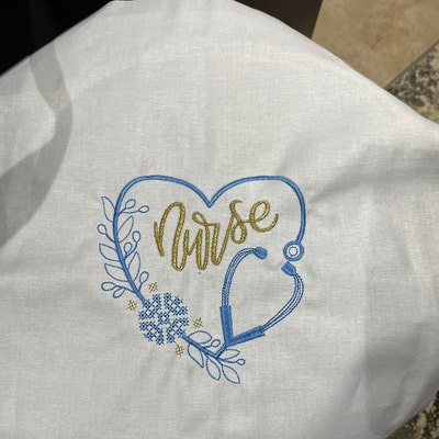 Medical Embroidery. Stethoscope Mini Embroidery. Machine - Etsy