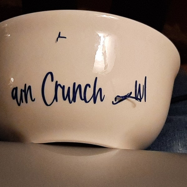 Cereal Bowl Personalized, Snack Bowl, Popcorn Bowl, Kids Birthday Party ...