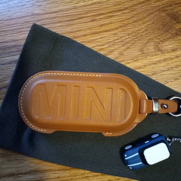MINI Cooper 2025 Countryman Leather Key Fob Cover Case Stylish ...
