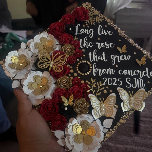 Custom Graduation Cap Topper Personalized Grad Cap - Senior Class Gift ...