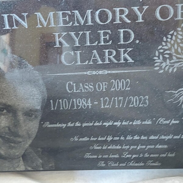 Personalized Memorial Stone for Loved Ones | Grave Marker, Burial ...