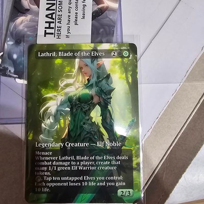 PILOT Token for TCG Full Custom Art Anime Waifu Stunning Pilot of Mechs ...