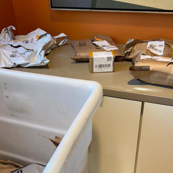 3pcs Flower Glass Bottle Car Ornament, Flower Pot Car Accessory, Car ...