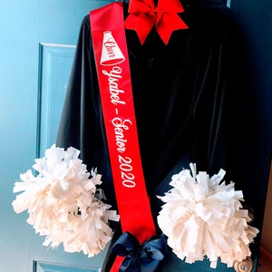 Volleyball SENIOR SASH Senior Sash Soccer Sash Color Guard | Etsy