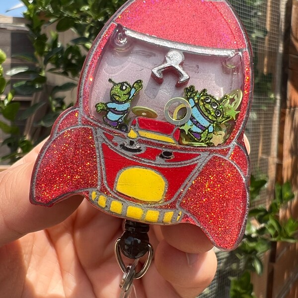 Space Crane Shaker and Bits Silicone Mold Hand Drawn Exclusive - Etsy