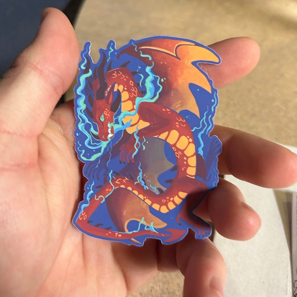 Angular Dragon Stickers [ Wings of Fire ] - Etsy Canada