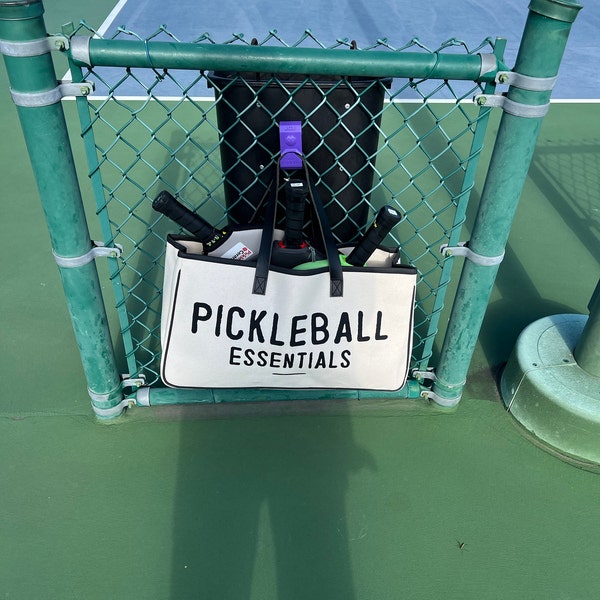Attachable Pickleball Bag Hook Personalized for Hanging on Fence ...
