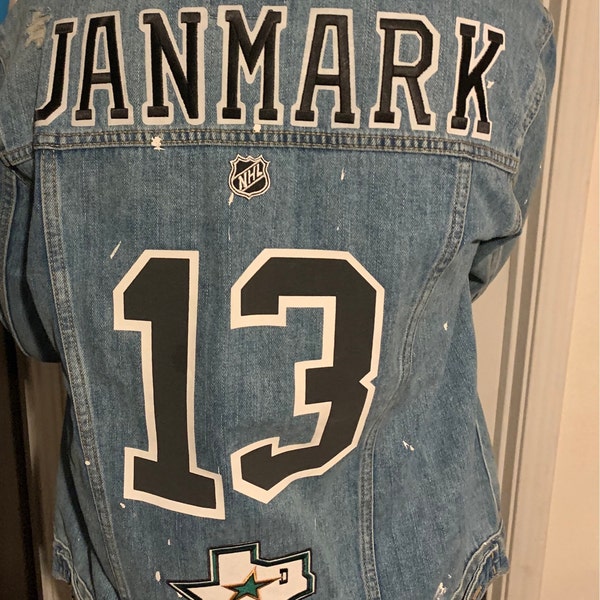 Custom Sports Denim Jean Jacket | Custom Denim Jacket| NY Yankees ...