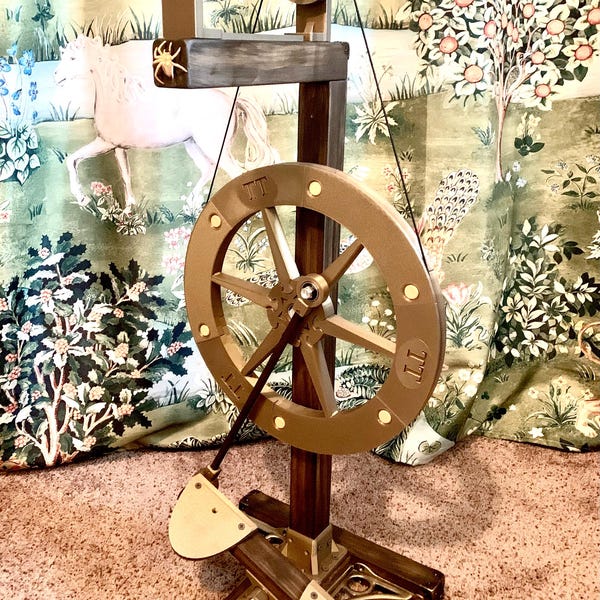 DIY Spinning Wheel Kit: Unassembled Craft Wheel - Etsy