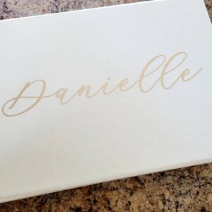 Empty Personalized Gift Box With Card for Birthday - Etsy