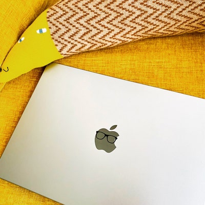 Cubes Vinyl Decal Laptop Mac Apple Logo Sticker MacBook - Etsy