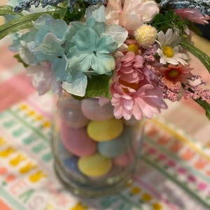 Distressed Wood Box Spring Floral Arrangement With Sunflowers - Etsy