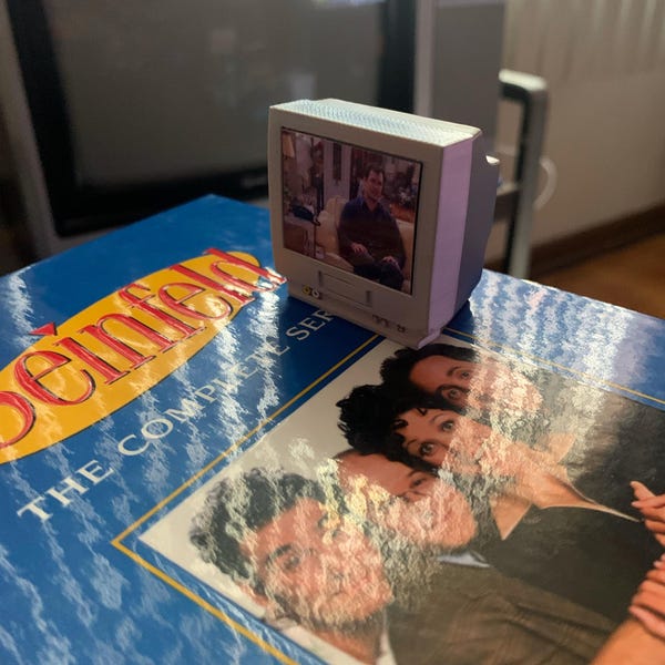 Mini CRT TV - 3 Models, 5 Color Options- Personalize With the Image of ...